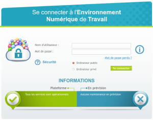 Prise en main de l'ENT - Itop Netcollège - Procédure de connexion